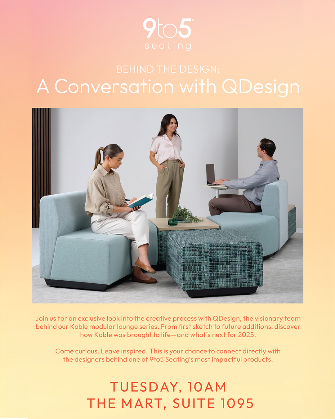 See you at NeoCon 2025 – 9to5Seating